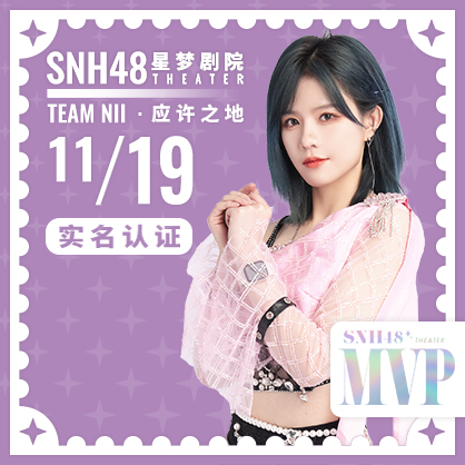 11月19日SNH48星梦剧院N队公演